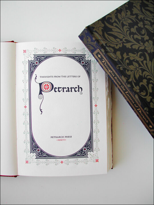 Thoughts from the Letters of Petrarch - The Petrarch Press